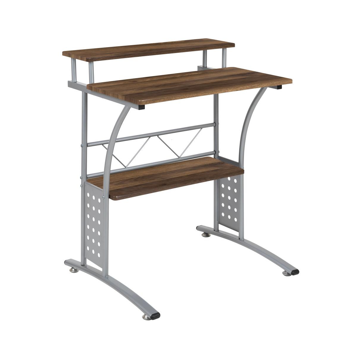 Click here for Emma+Oliver Computer Desk With Top And Lower Stora... prices