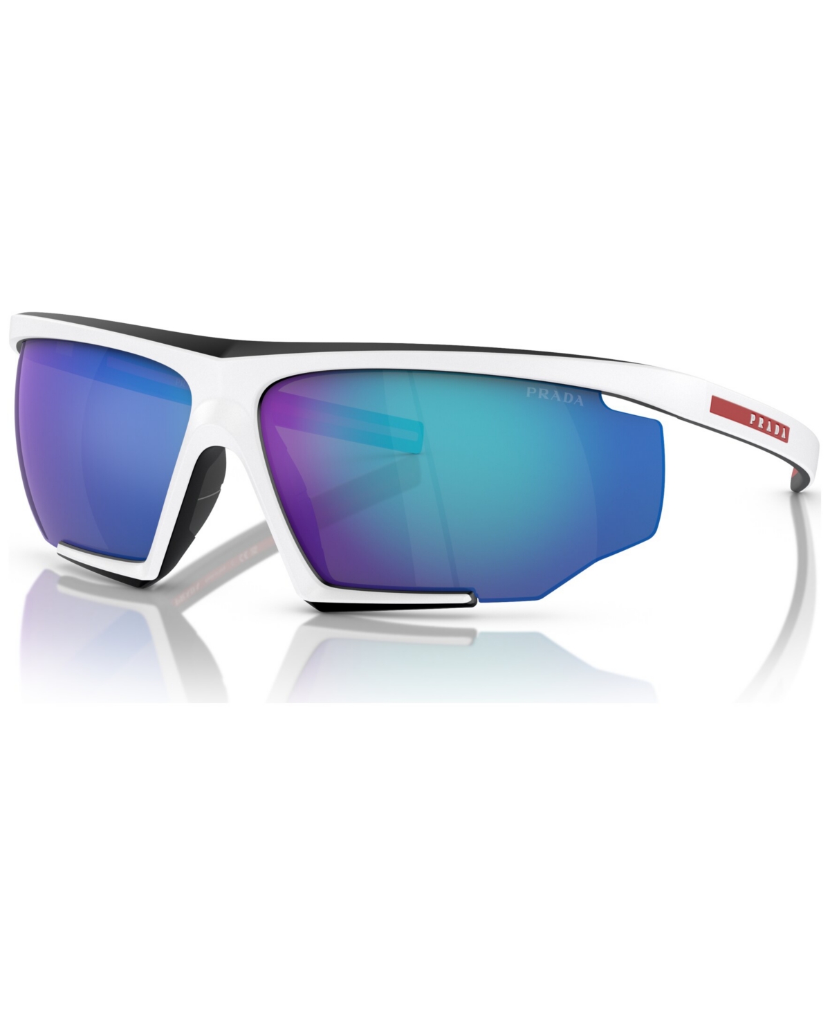 Click here for Prada Linea Rossa Mens Sunglasses  Ps 07YS - White... prices