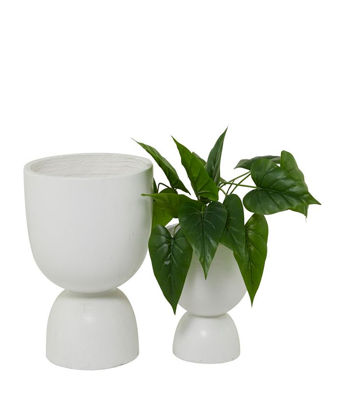 Novogratz Collection Magnesium Oxide Indoor Outdoor Planter Set of 2 ...