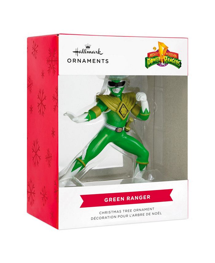 Hallmark Hasbro Power Rangers Green Ranger Ornament - Macy's