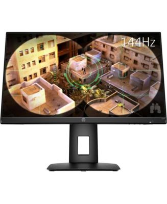 HP 24" LED FHD FreeSync Premium Gaming Monitor - Black - Macy's