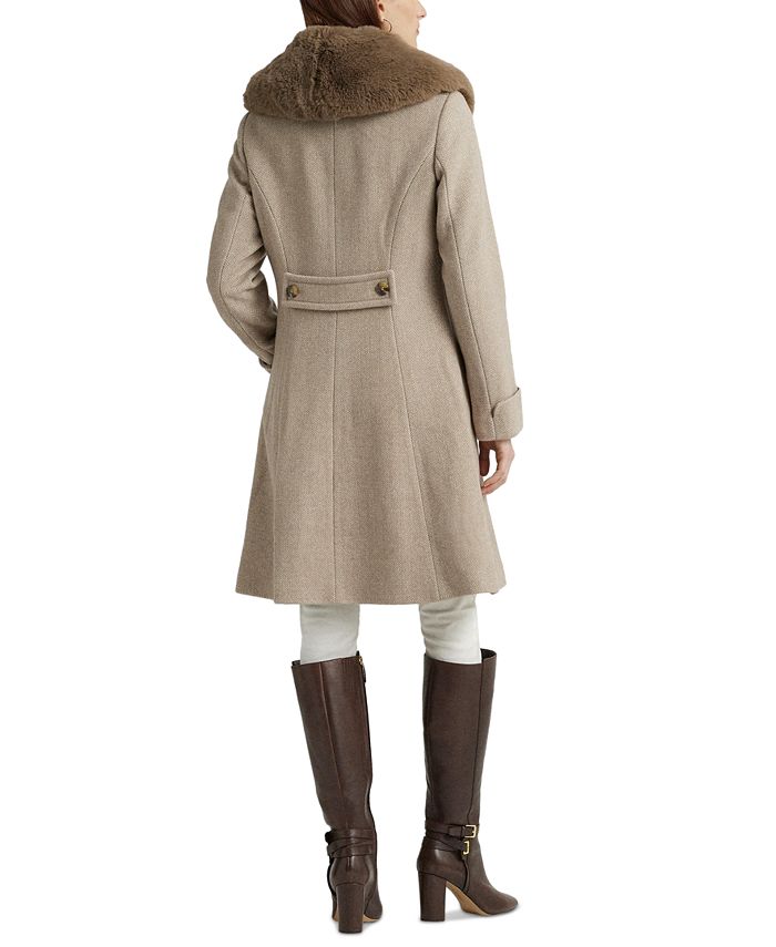 Lauren Ralph Lauren Women's Wool Blend Walker Coat - Macy's