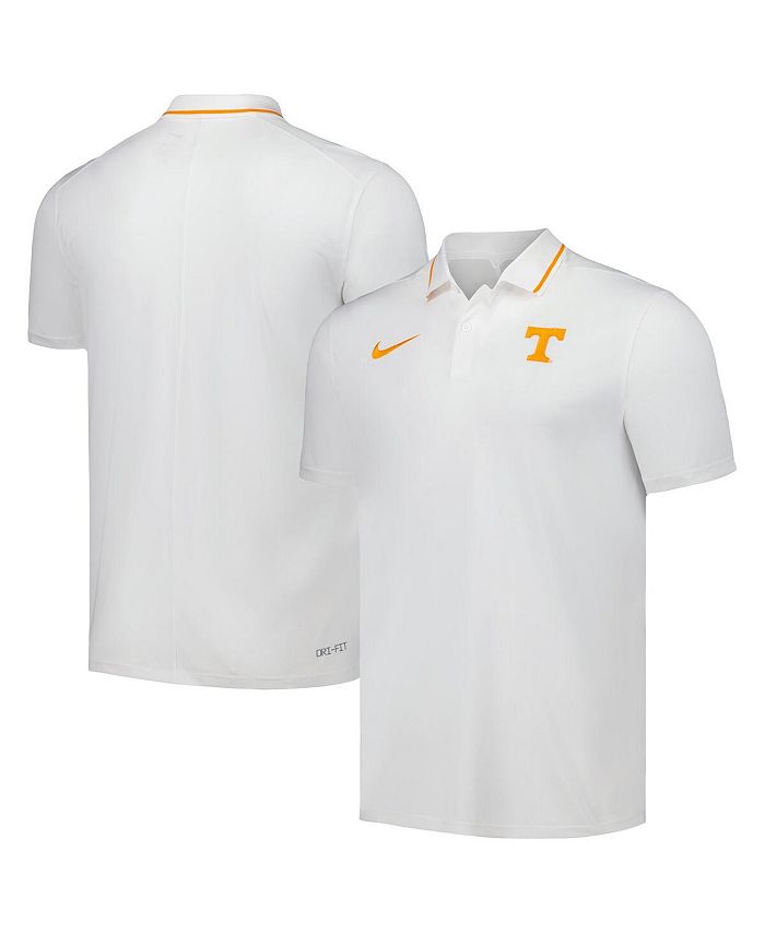 Nike Men's White Tennessee Volunteers Coaches Performance Polo Shirt ...