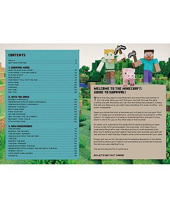 Barnes & Noble Minecraft- Guide to Survival Updated by Mojang AB - Macy's