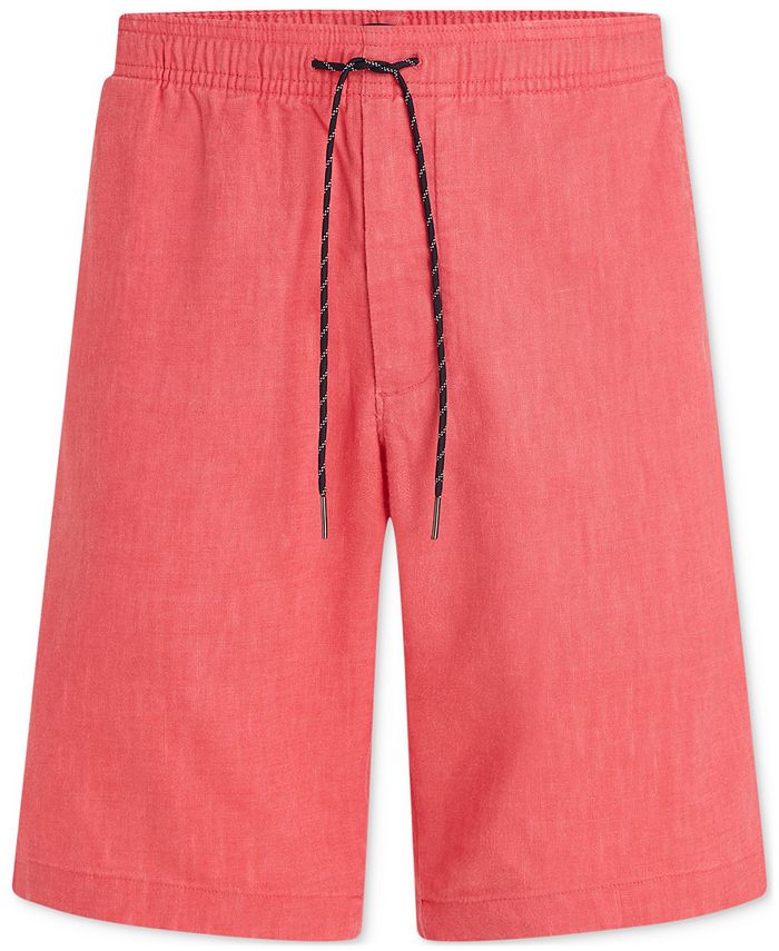 Tommy Hilfiger Men's TH Flex Relaxed Fit Tech Linen Blend Short - Macy's