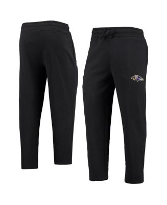 Men's Black Baltimore Ravens Starter Option Run Sweatpants - Macy's
