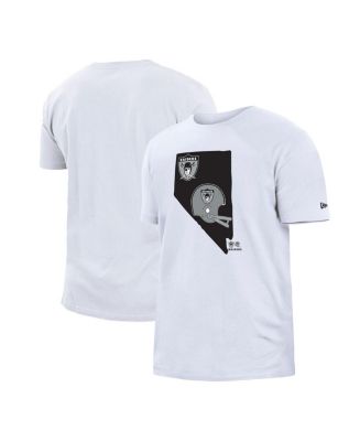 Men's New Era White Las Vegas Raiders Gameday State T-shirt - Macy's