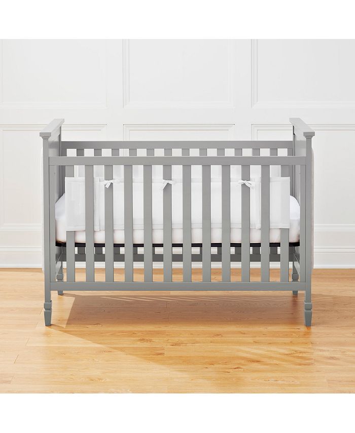 BreathableBaby Breathable Mesh Liner for Full-Size Cribs, Classic 3mm ...