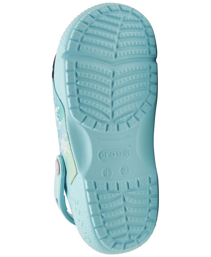 Crocs Little Girls Fun Lab Frozen 2 Clogs from Finish Line - Macy's