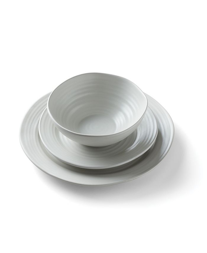 Oneida Ridge 12 Pc. Dinnerware Set, Service for 4 - Macy's