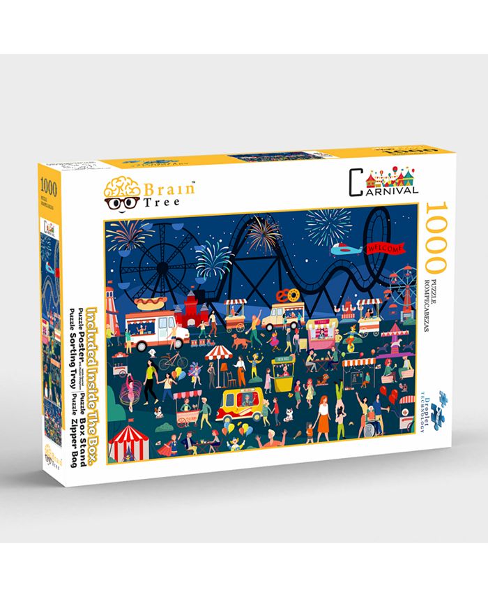 Brain Tree Games Carnival 1000 Piece Jigsaw Puzzle - Macy's