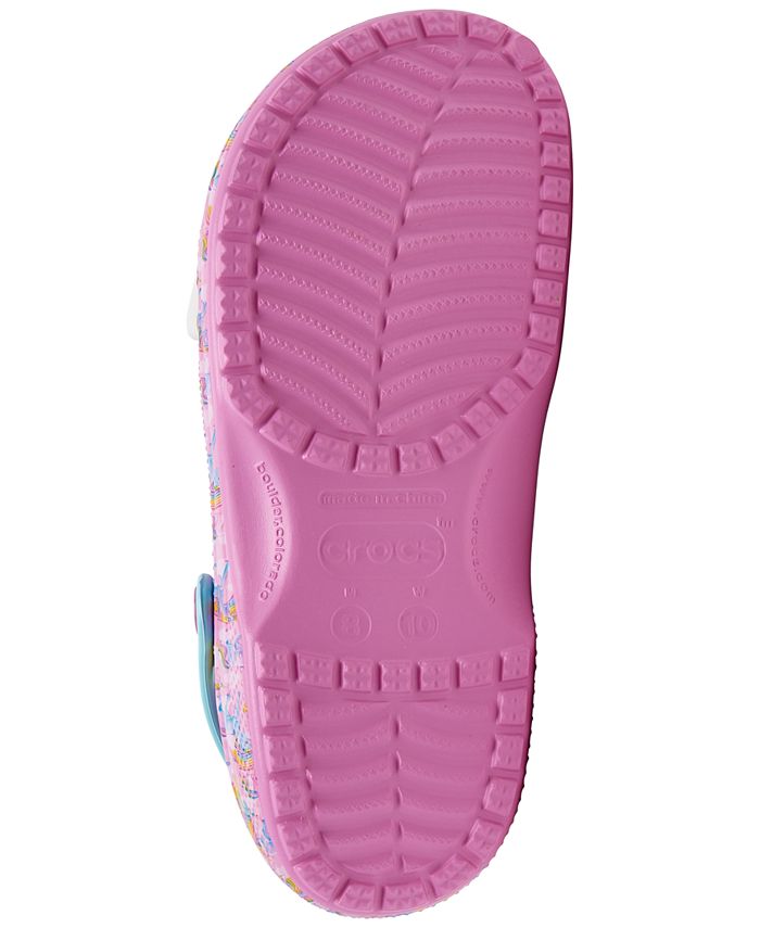 Crocs Women's Lisa Frank Classic Clogs from Finish Line - Macy's