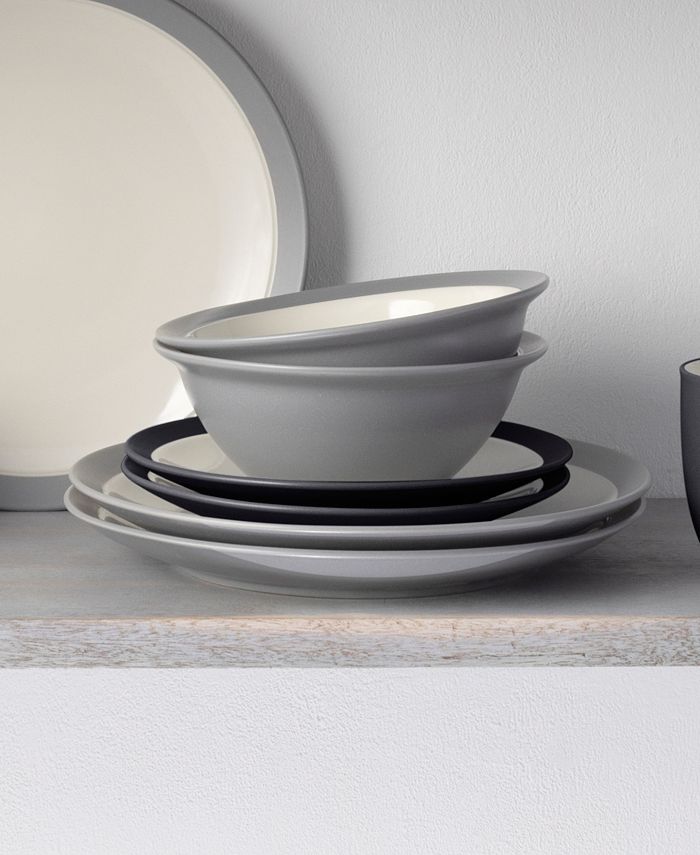 Noritake Colorwave Curve Mixed 16-Pc. Dinnerware Set, Service for 4 ...