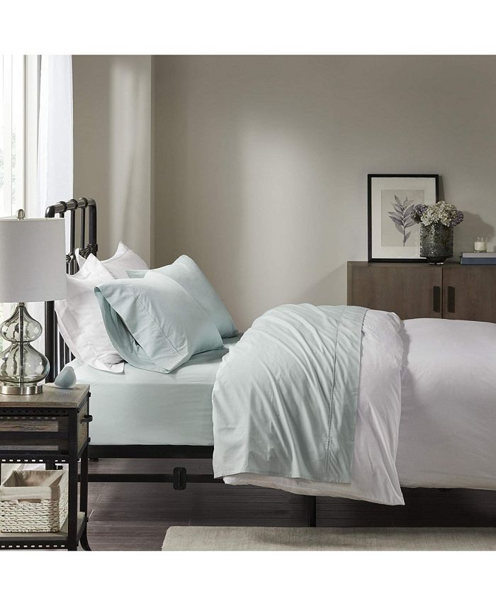 Gracie Mills Clementine 200 Thread Count Year-Round Cotton Percale ...