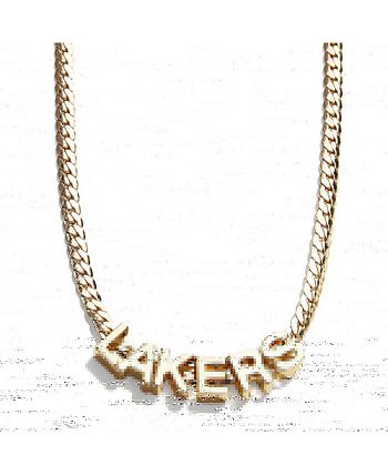 Baublebar Women's Los Angeles Lakers Team Chain Necklace - Macy's