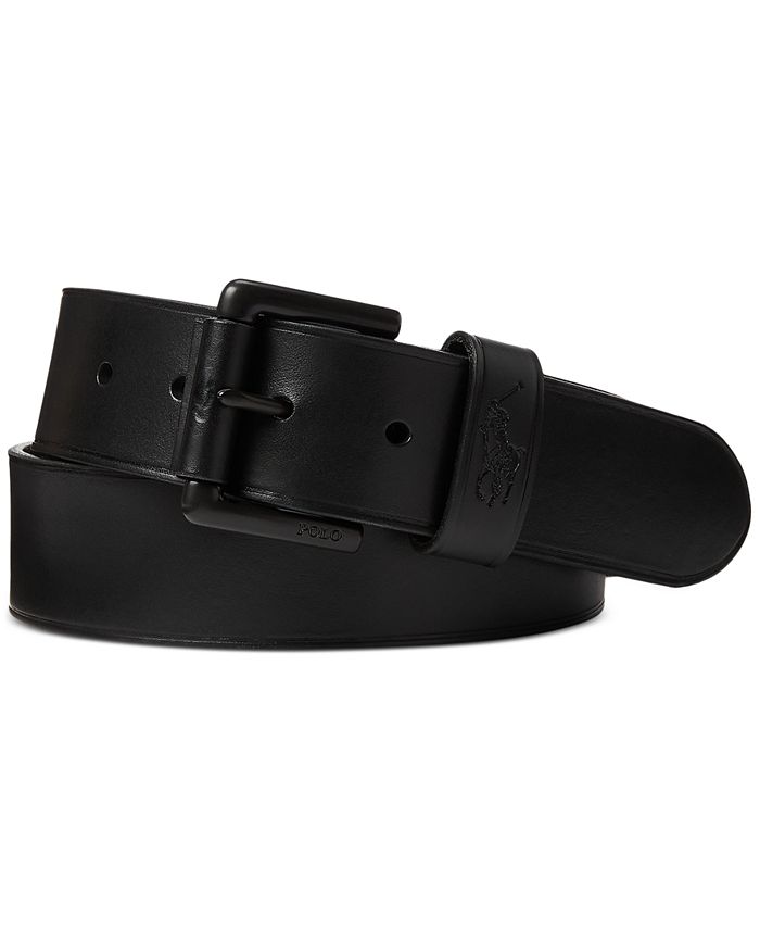 Polo Ralph Lauren Men's Leather Belt - Macy's