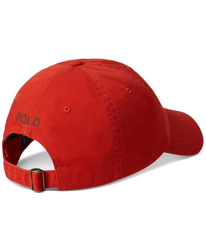 Polo Ralph Lauren Men's Cotton Chino Baseball Cap - Macy's