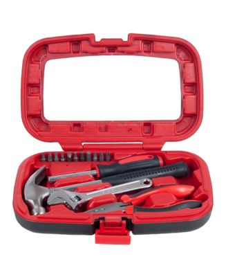 Home Improvement Tool Kit - 15-Piece Household Hand Tools Essentials ...