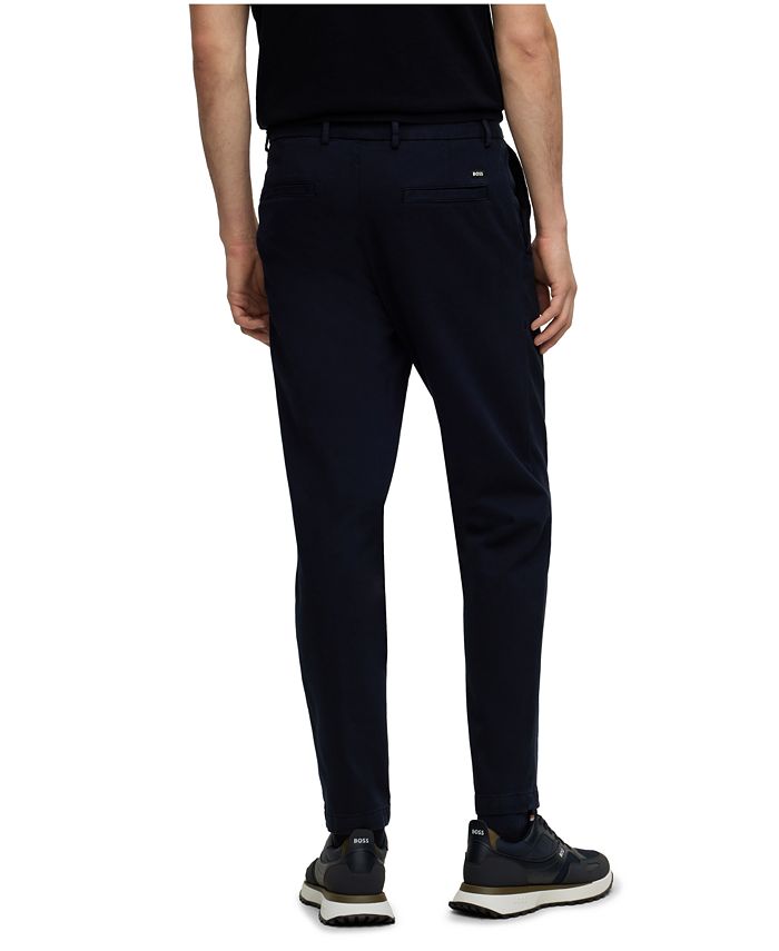Hugo Boss Men's Two-Tone Regular-Fit Trousers - Macy's