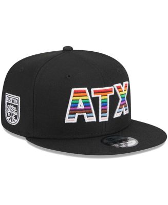 Men's New Era Black Austin FC Pride 9FIFTY Snapback Hat - Macy's