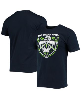 Men's The Great Pnw College Navy Seattle Seahawks Hawk T-shirt - Macy's