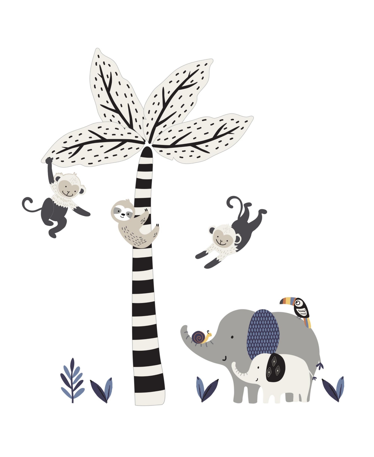 Click here for Lambs & Ivy Jungle Party Monkey/Elephant/Tree Nurs... prices