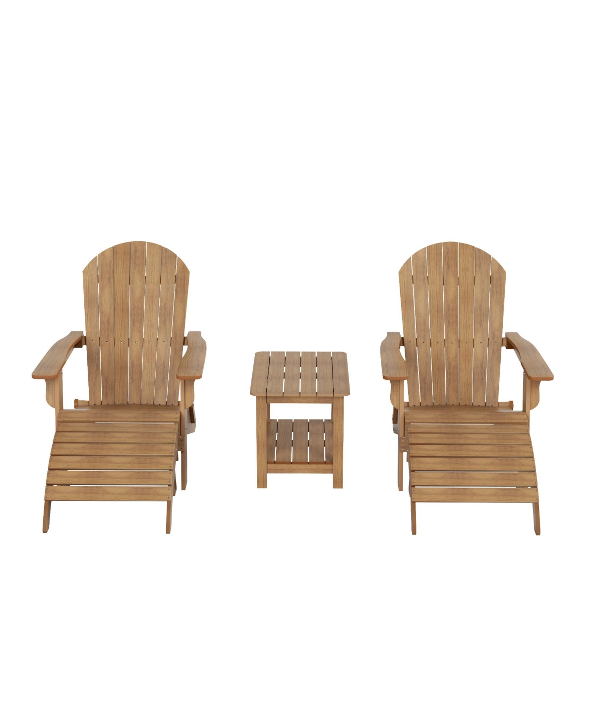 Click here for WestinTrends 5-Piece Outdoor Adirondack Chair with... prices