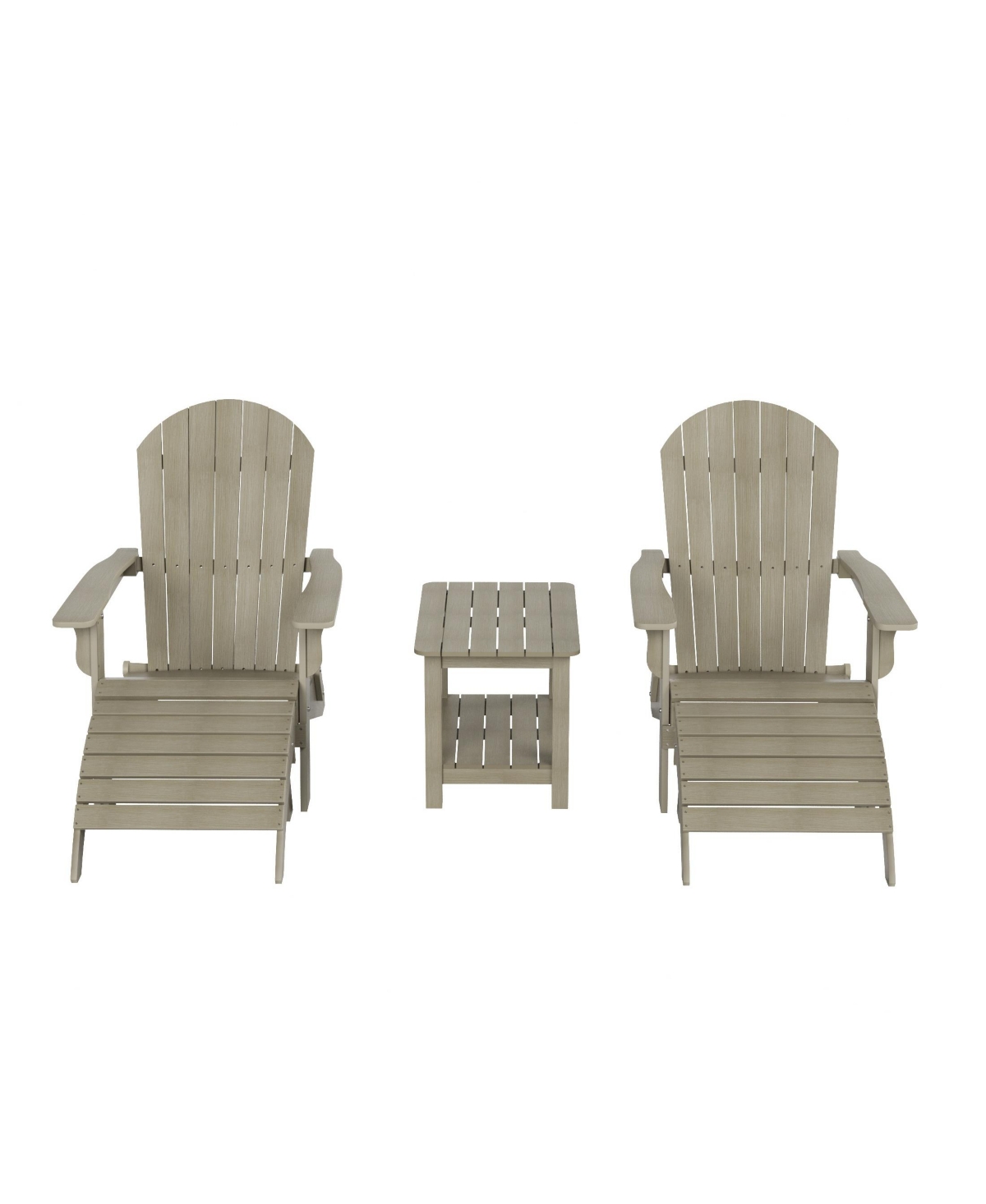 Click here for WestinTrends 5-Piece Outdoor Adirondack Chair with... prices
