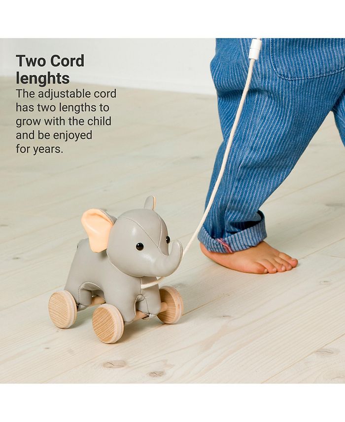 Little Big Friends Vincent The Pull Along Elephant - Macy's