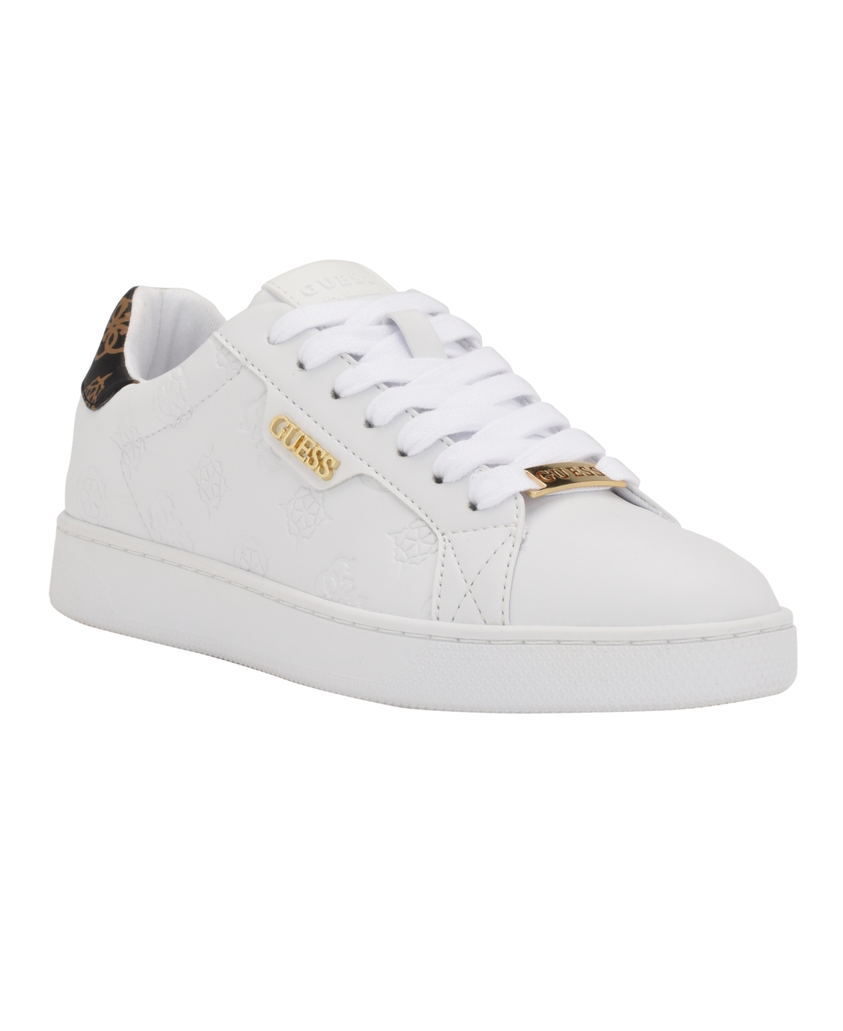 Click here for Guess Womens Renzy Easy Lace Up Sneakers with Logo... prices