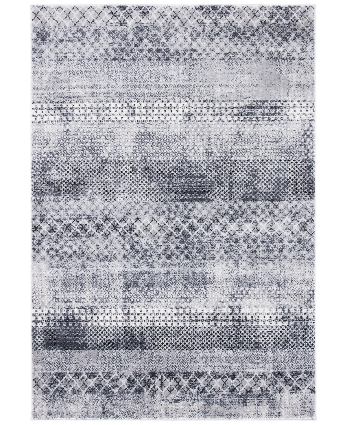 Click here for Safavieh Amelia ALA761 53 x 76 Area Rug - Gray  Iv... prices