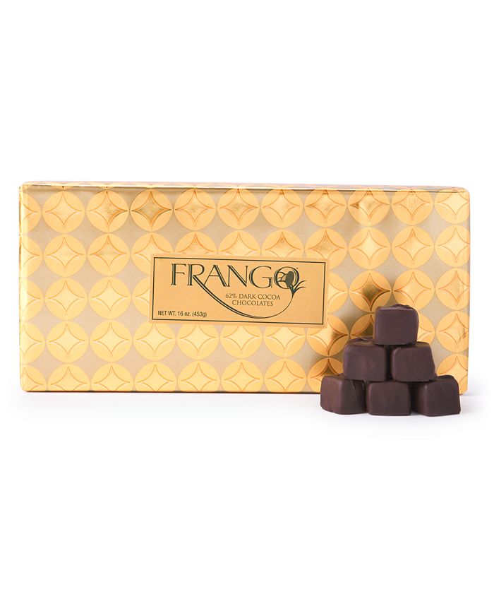 Frango Chocolates 1 LB Wrapped Dark Cocoa Gift Box, Created for Macy's ...
