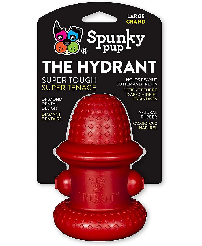 Spunky Pup 100% Natural Rubber Hydrant Dog Toy - Large - Macy's