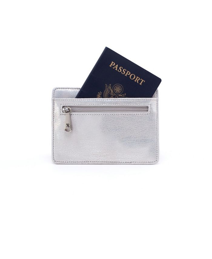 HOBO Euro Slide Card Case - Silver - Macy's