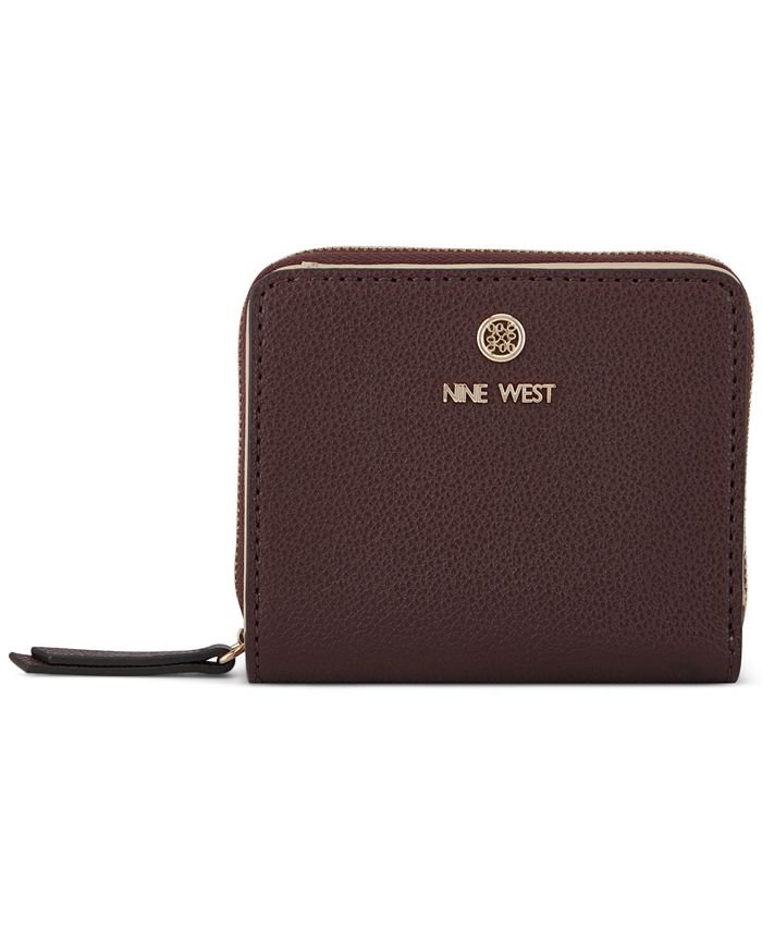 Nine West Linnette Mini Zip Around Wallet - Macy's