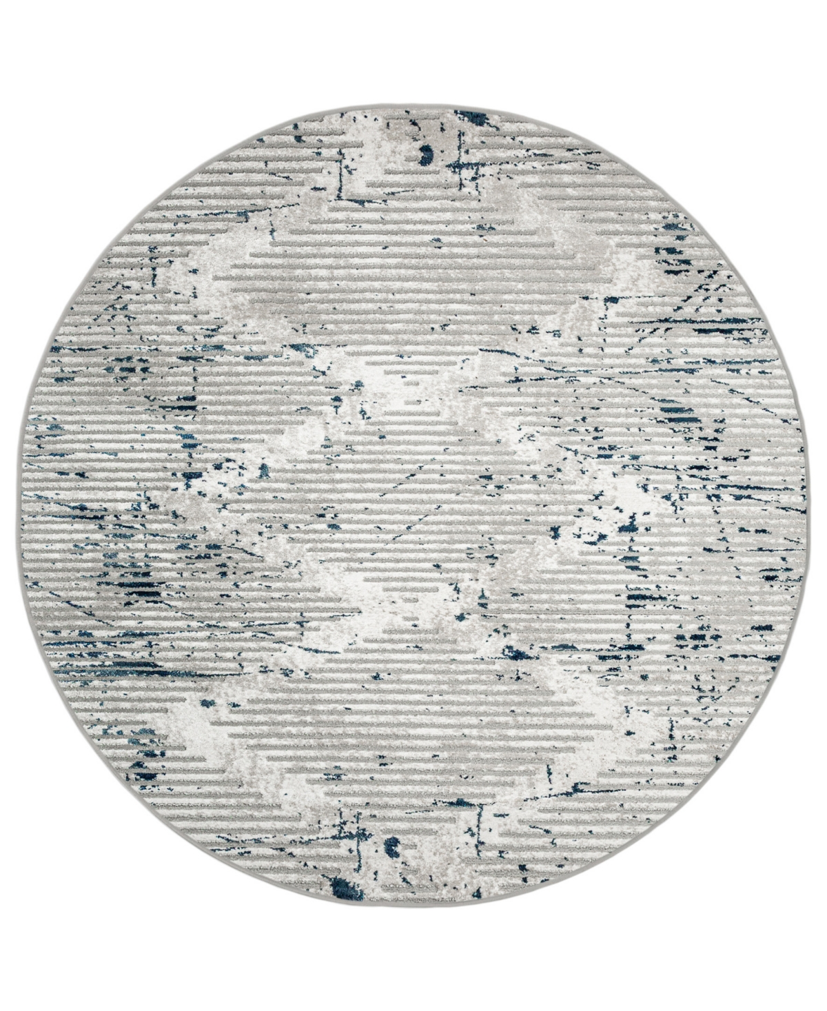 Click here for Closeout! Km Home Davide 1230 53 x 53 Round Area R... prices