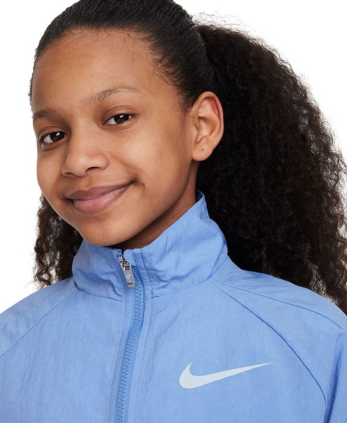 Nike Sportswear Girls Woven Jacket - Macy's