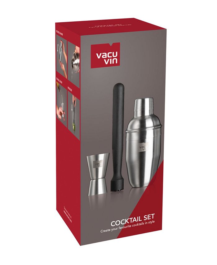 Vacu Vin 3-Piece Cocktail Set - Macy's
