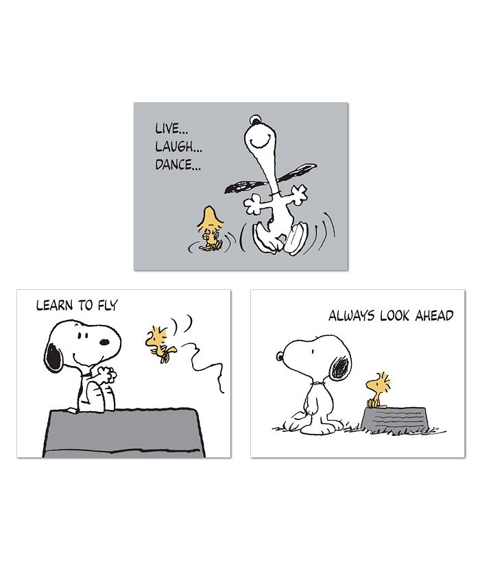 Lambs & Ivy Classic Snoopy 11 by 14 Inch Unframed Nursery/Child Wall ...