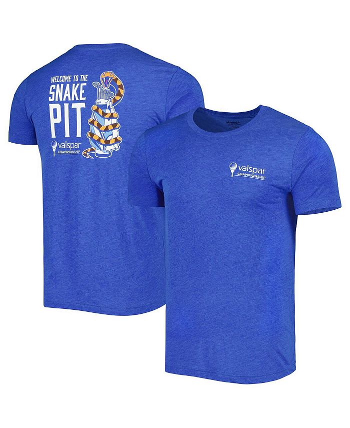 Ahead Men's Royal Valspar Championship Snake Pit Tri-Blend T-shirt - Macy's