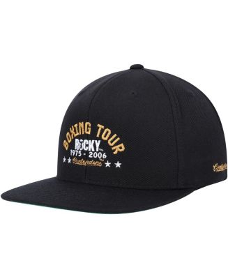 Men's and Women's Contenders Clothing Black Rocky Boxing Tour Snapback ...