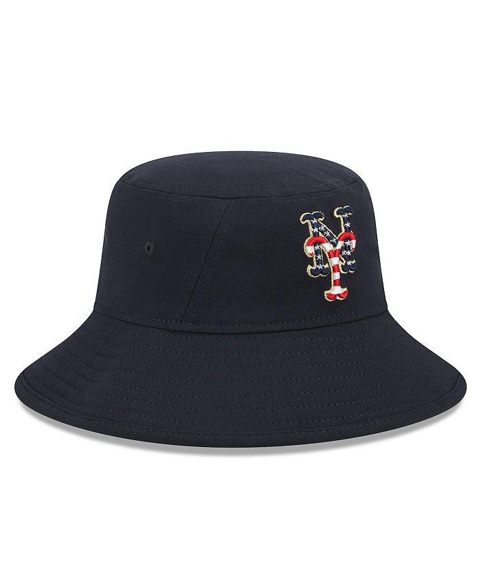 New Era Men's Navy New York Mets 2023 Fourth of July Bucket Hat - Macy's