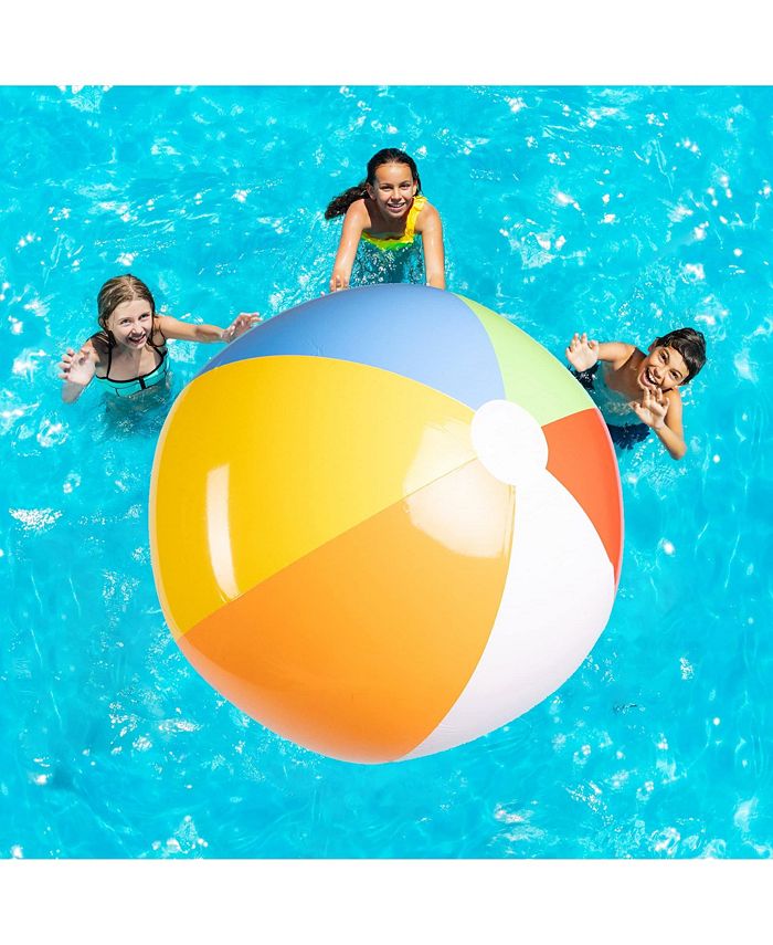 Dollar Deal Top Race 5 Foot Giant Beach Ball Large Beach Balls - Giant ...