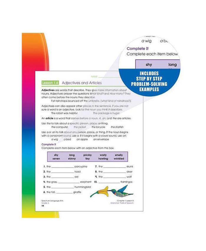 Barnes & Noble Spectrum Language Arts, Grade 3 by Spectrum Compiler ...