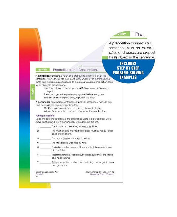 Barnes & Noble Spectrum Language Arts, Grade 4 by Spectrum Compiler ...