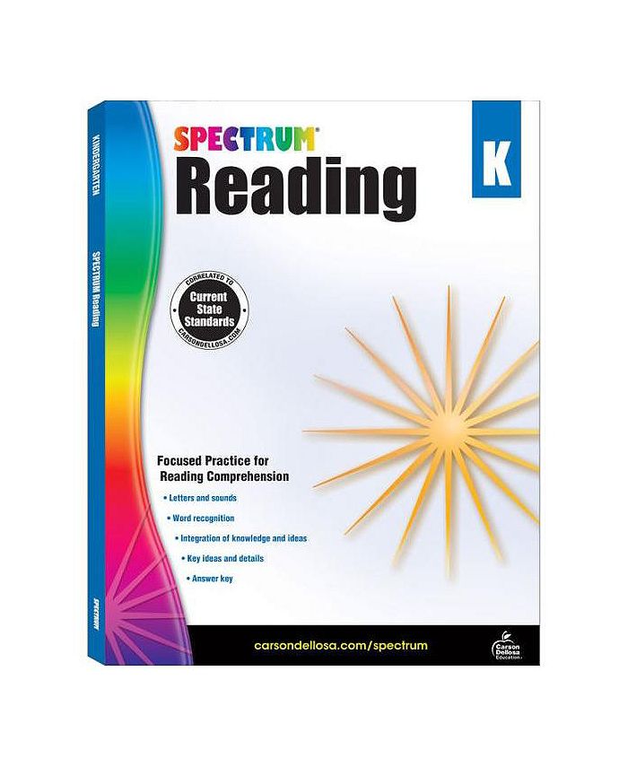 Barnes & Noble Spectrum Reading, Grade K by Spectrum Compiler - Macy's