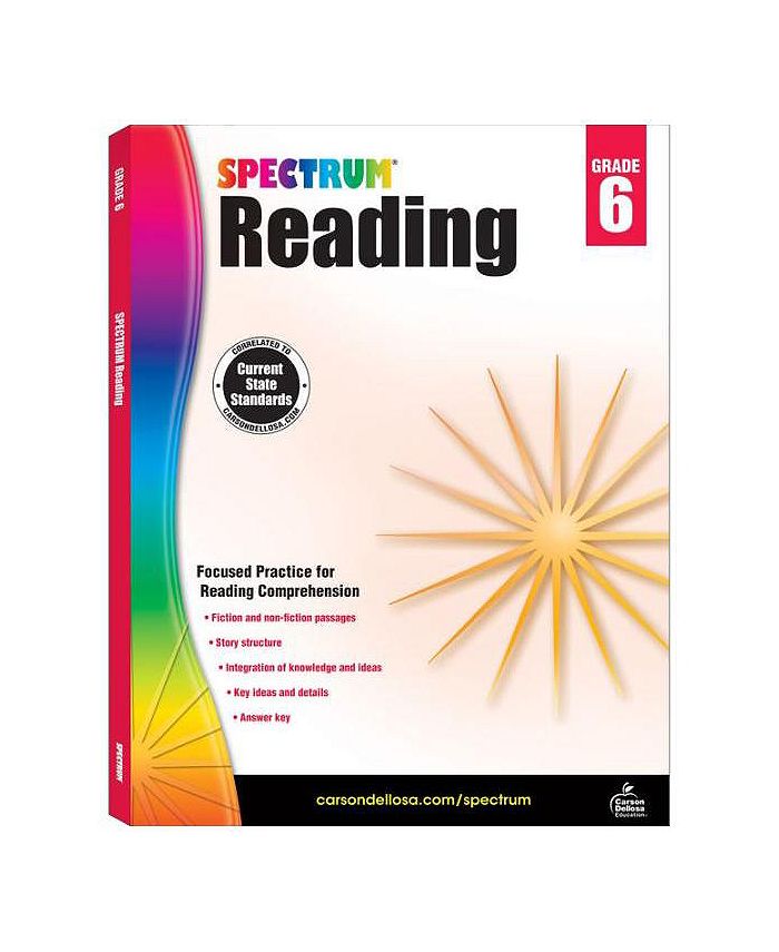 Barnes & Noble Spectrum Reading, Grade 6 by Spectrum Compiler - Macy's