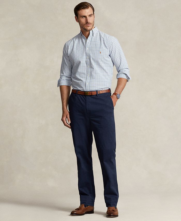 Polo Ralph Lauren Men's Big & Tall Cotton Oxford Shirt - Macy's