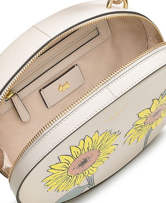 Radley London Basil Street Sunflowers Small Zip Around Grab Bag - Macy's