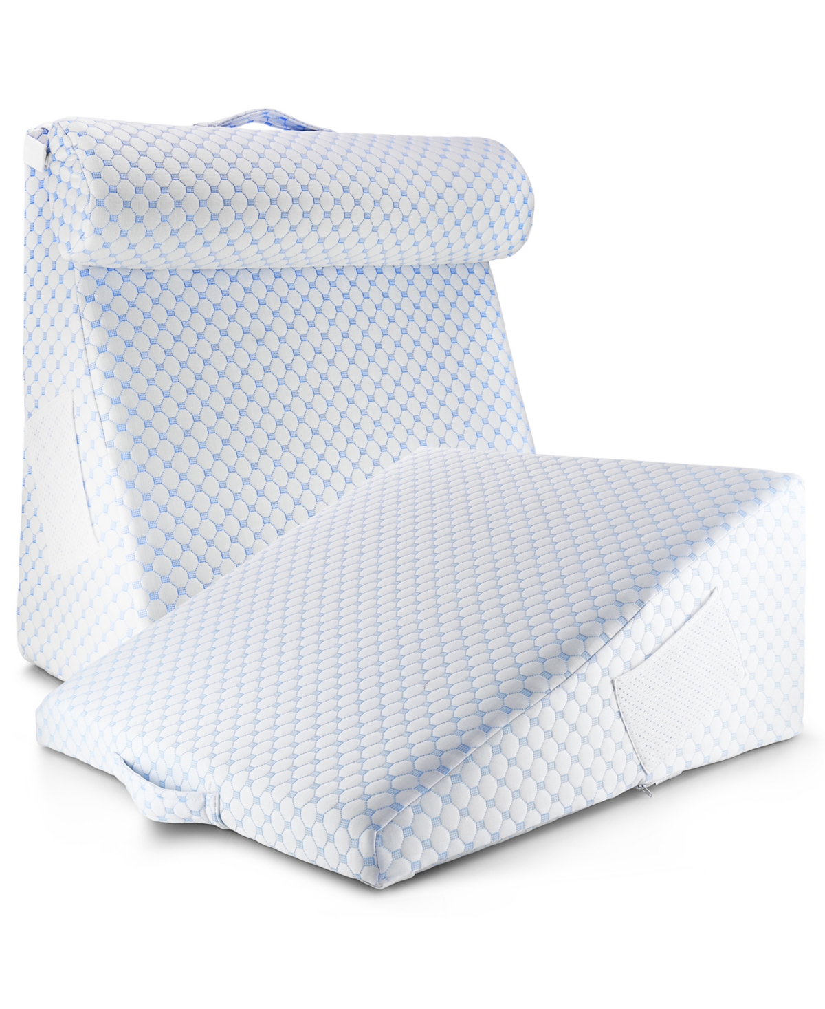 Click here for Nestl 12 Cooling Foam Wedge Pillow with Bolster Pi... prices